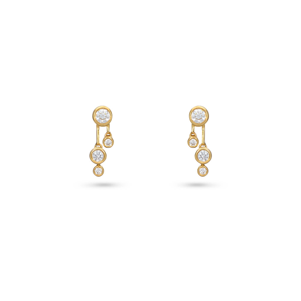 Diamond Bubble Stud Earrings – Coppins Goldsmiths & Jewellers
