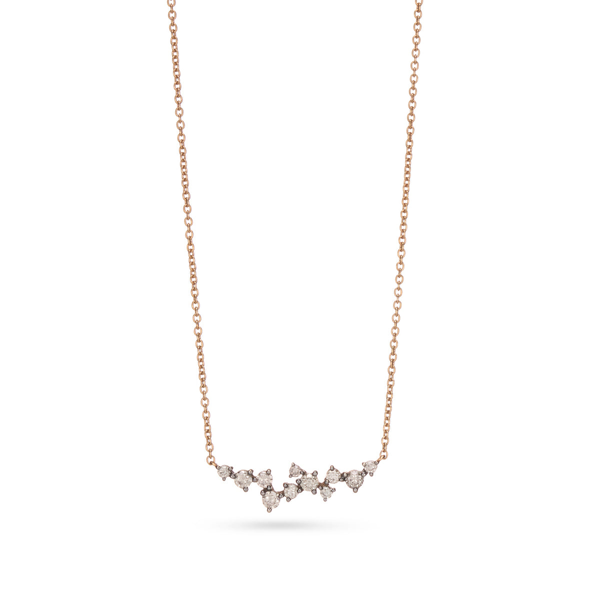 Rose Gold Diamond Scatter Pendant – Coppins Goldsmiths & Jewellers